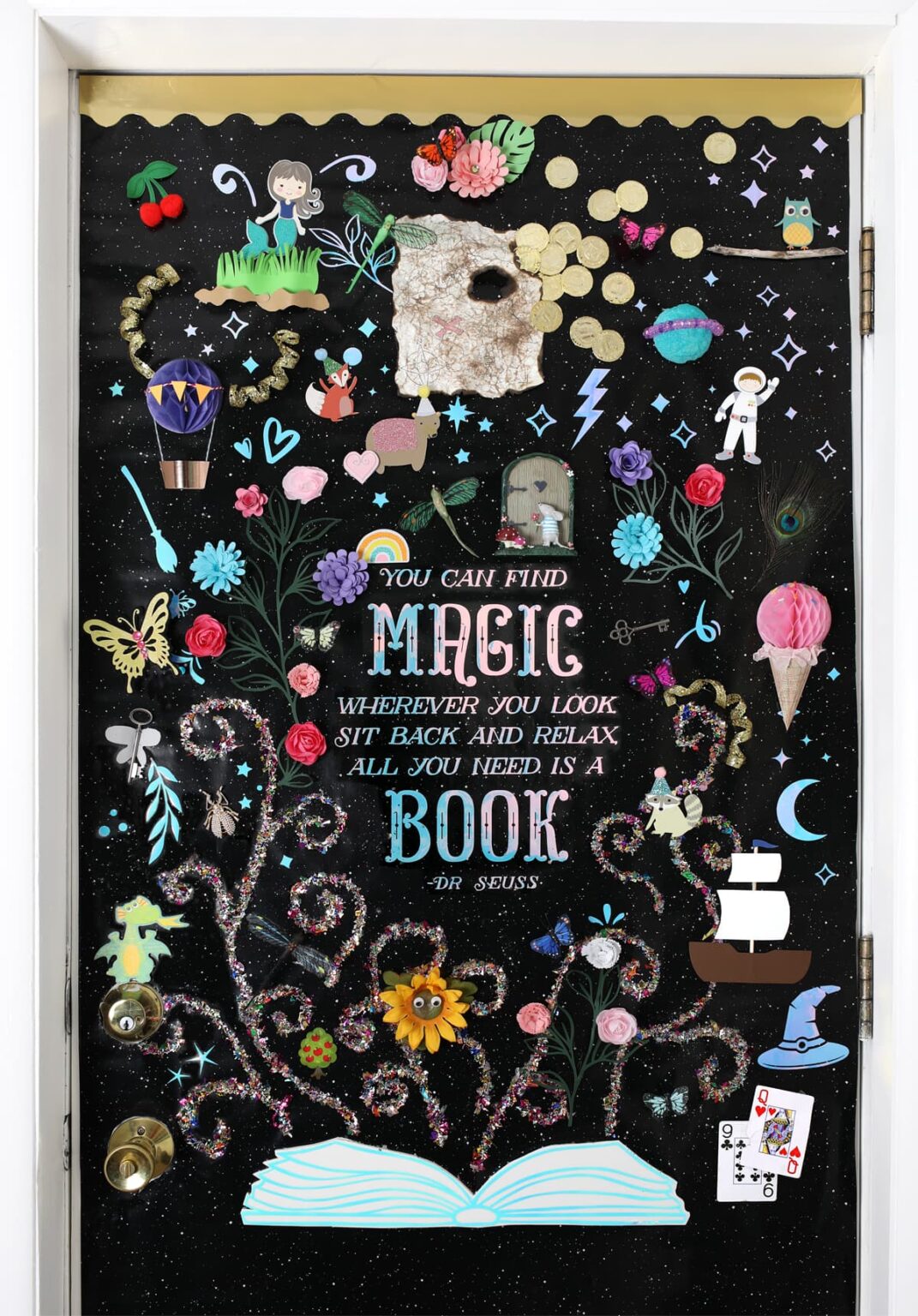 Book Magic Classroom Bulletin Board Idea